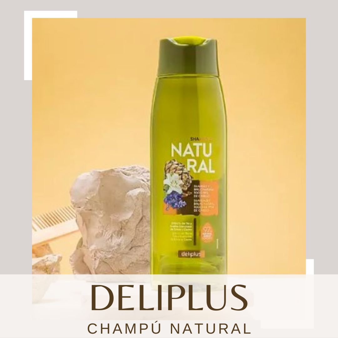 REVIEW CHAMPÚ NATURAL DELIPLUS - MERCADONA - Sin Siliconas