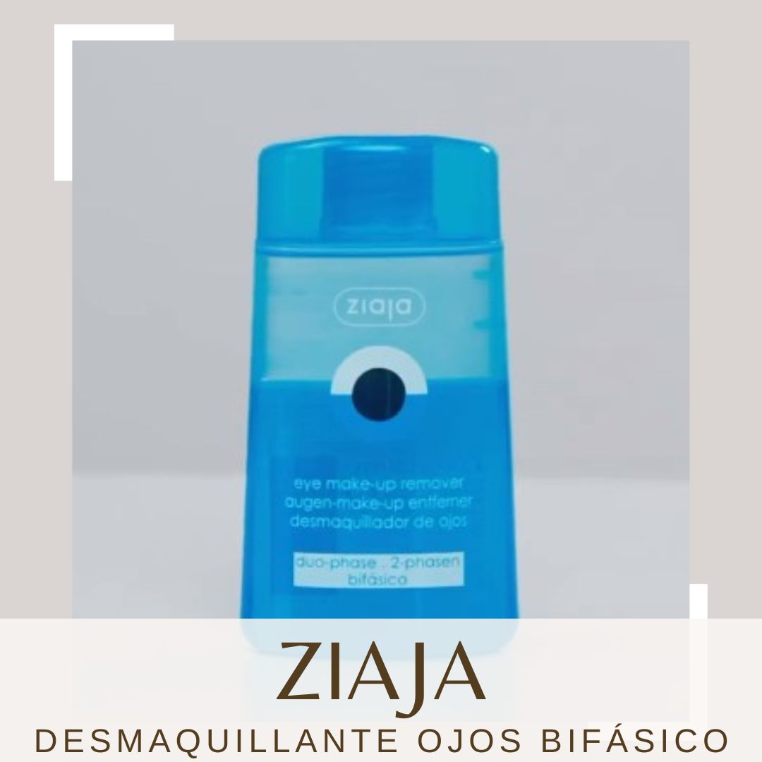 REVIEW DESMAQUILLADOR DE OJOS BIFÁSICO - ZIAJA - Sin Siliconas