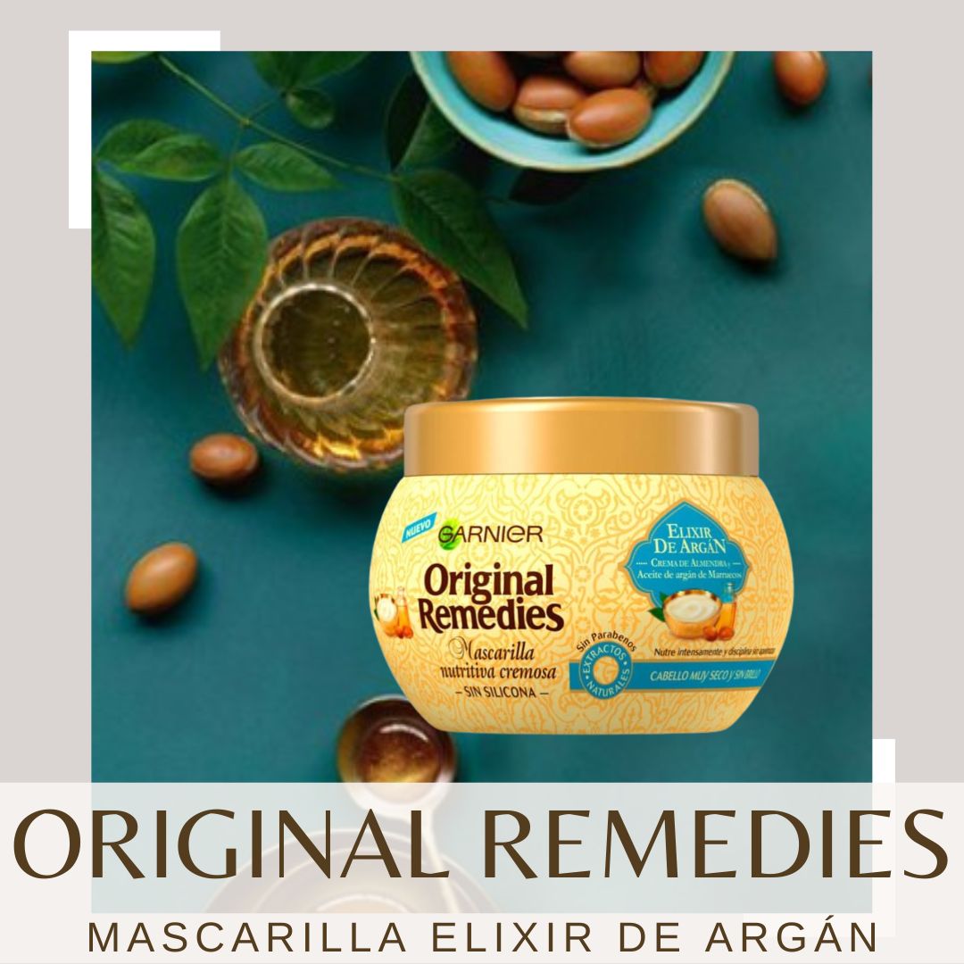 REVIEW MASCARILLA ELIXIR DE ARGÁN DE ORIGINAL REMEDIES - Sin Siliconas