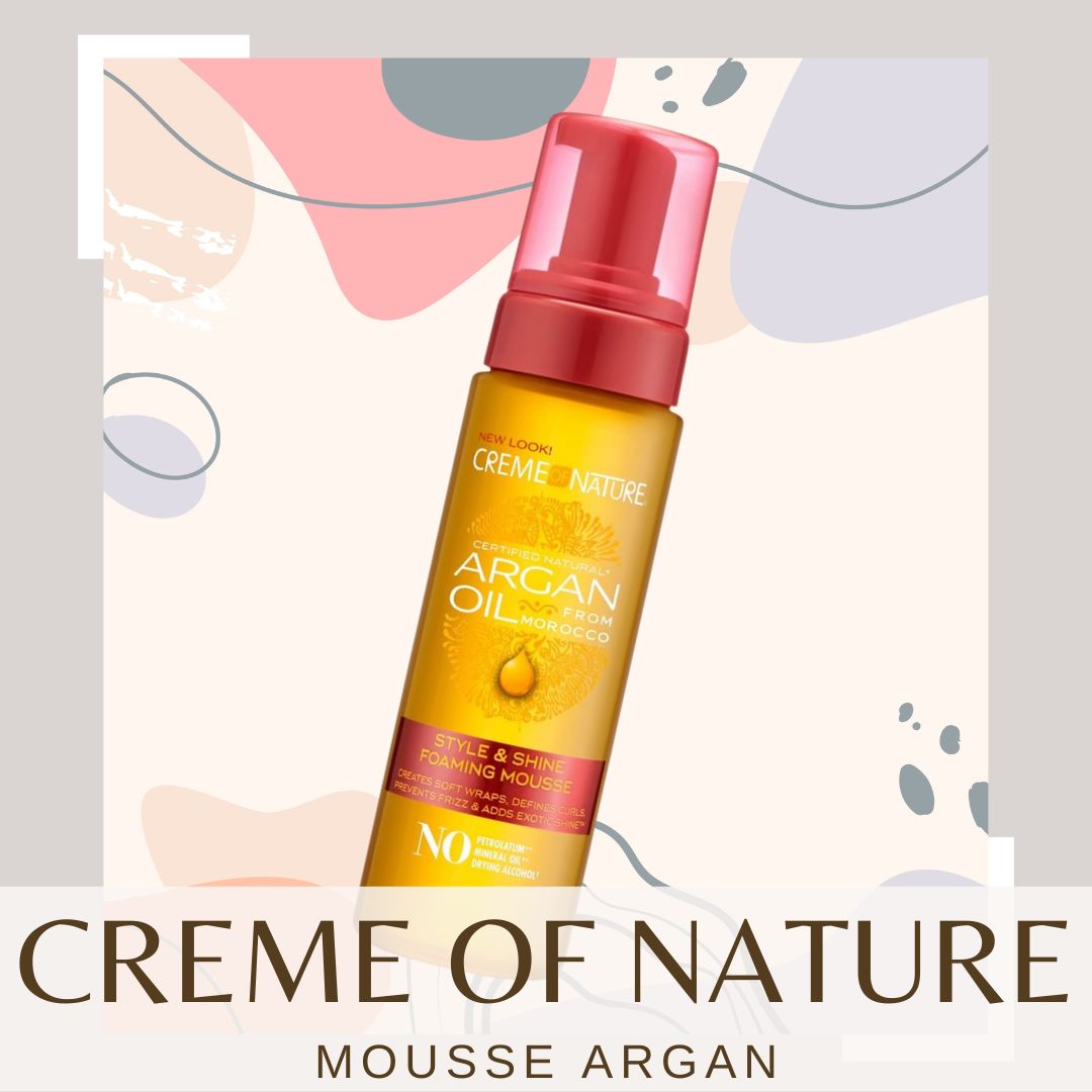 REVIEW MOUSSE ARGÁN DE CREME OF NATURE - Sin Siliconas