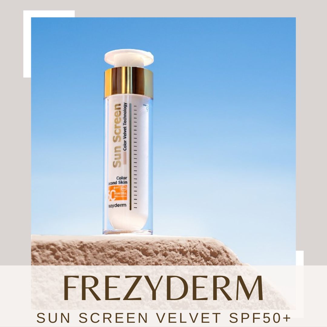 REVIEW SUN SCREEN VELVET SPF50 DE FREZYDERM - Sin Siliconas