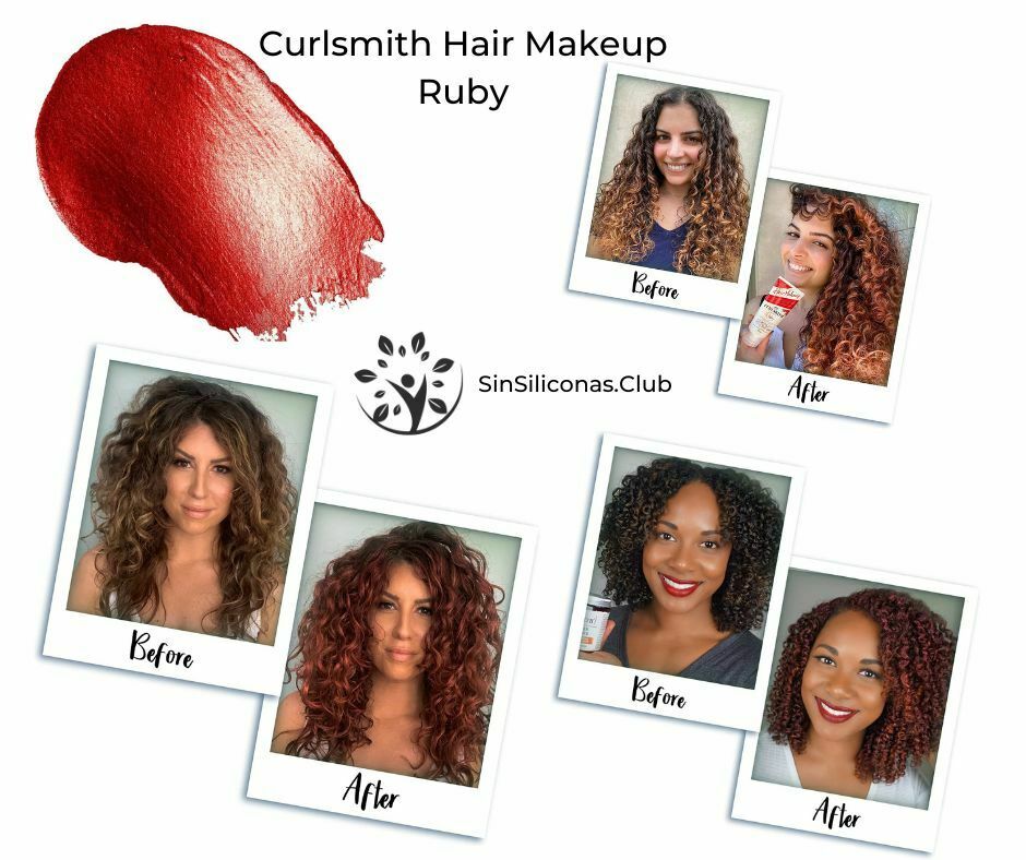 Hair Makeup Curlsmith - Coloración Temporal - Sin Siliconas